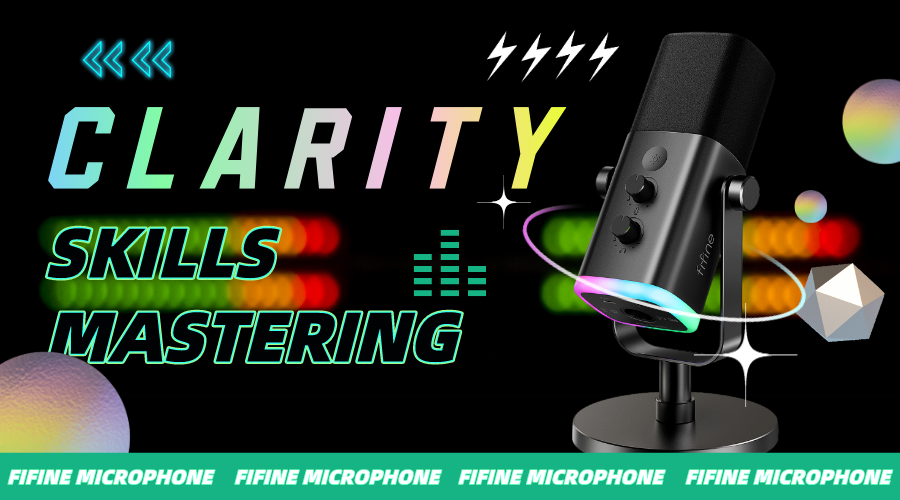 Master the art of using microphone with good clarity | FIFINE Official