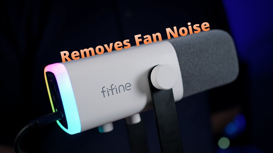 Mic Captures Fan Noise? You May Need to Place It Right – FIFINE Official