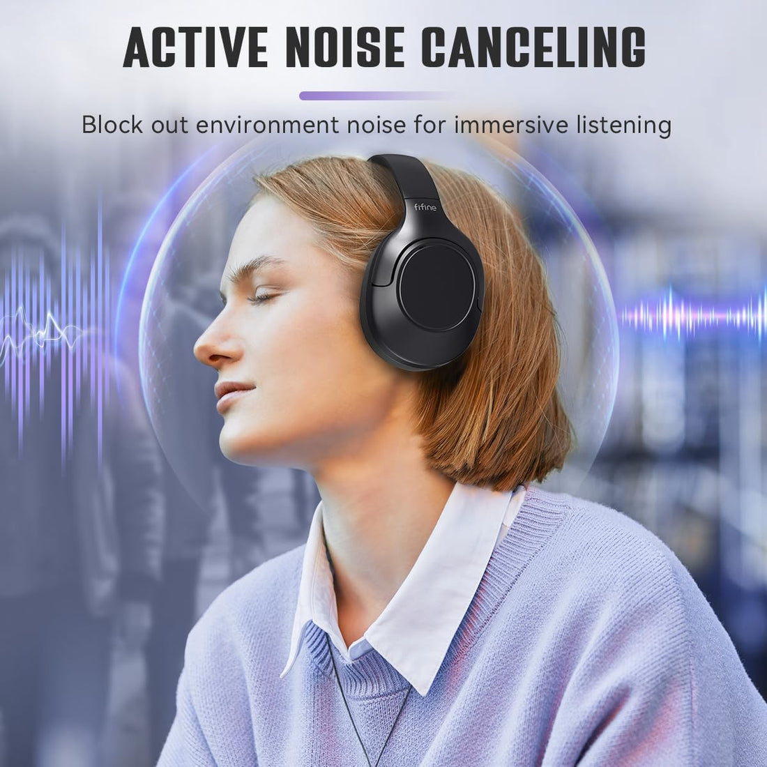 FIFINE X3 Bluetooth Wireless Over-Ear Headphone – FIFINE Official