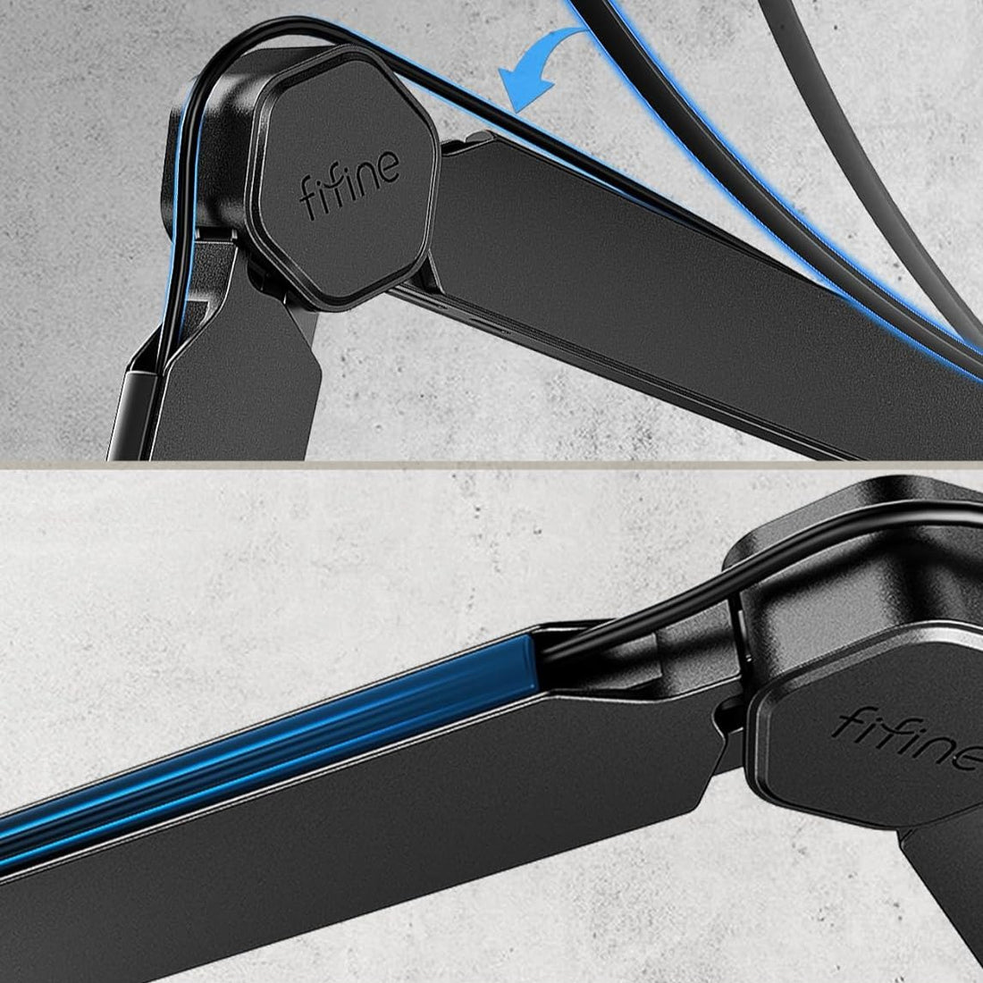 FIFINE BM66 Microphone Boom Arm Stand – FIFINE Official