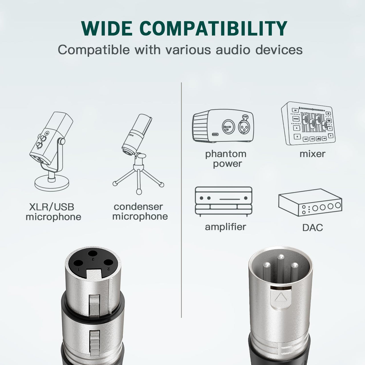 Gaming USB Audio Mixer with XLR/Headset Input, Monitoring, Line In/Out ...