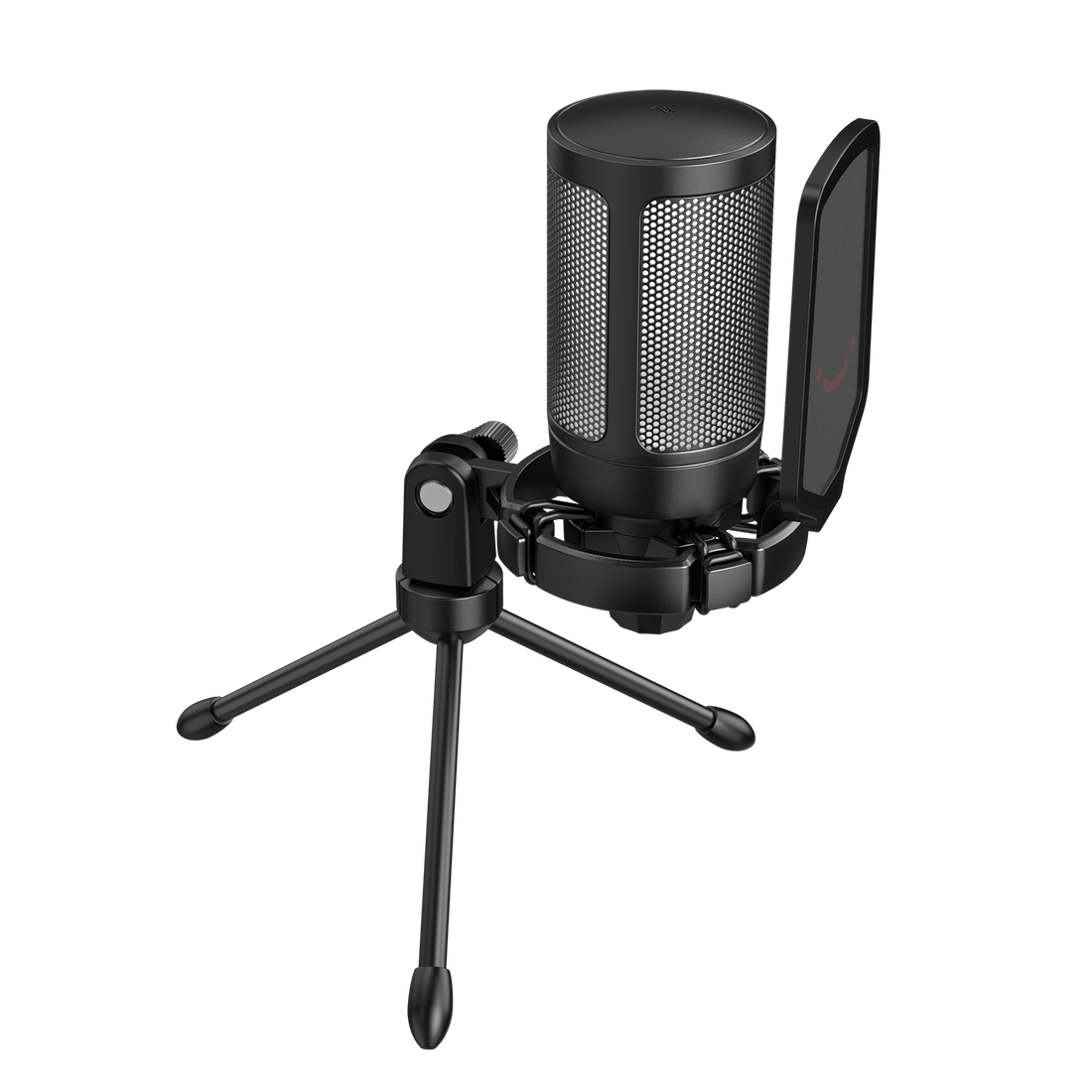 FIFINE AmpliGame A6V USB Condenser Microphone with RGB – FIFINE Official
