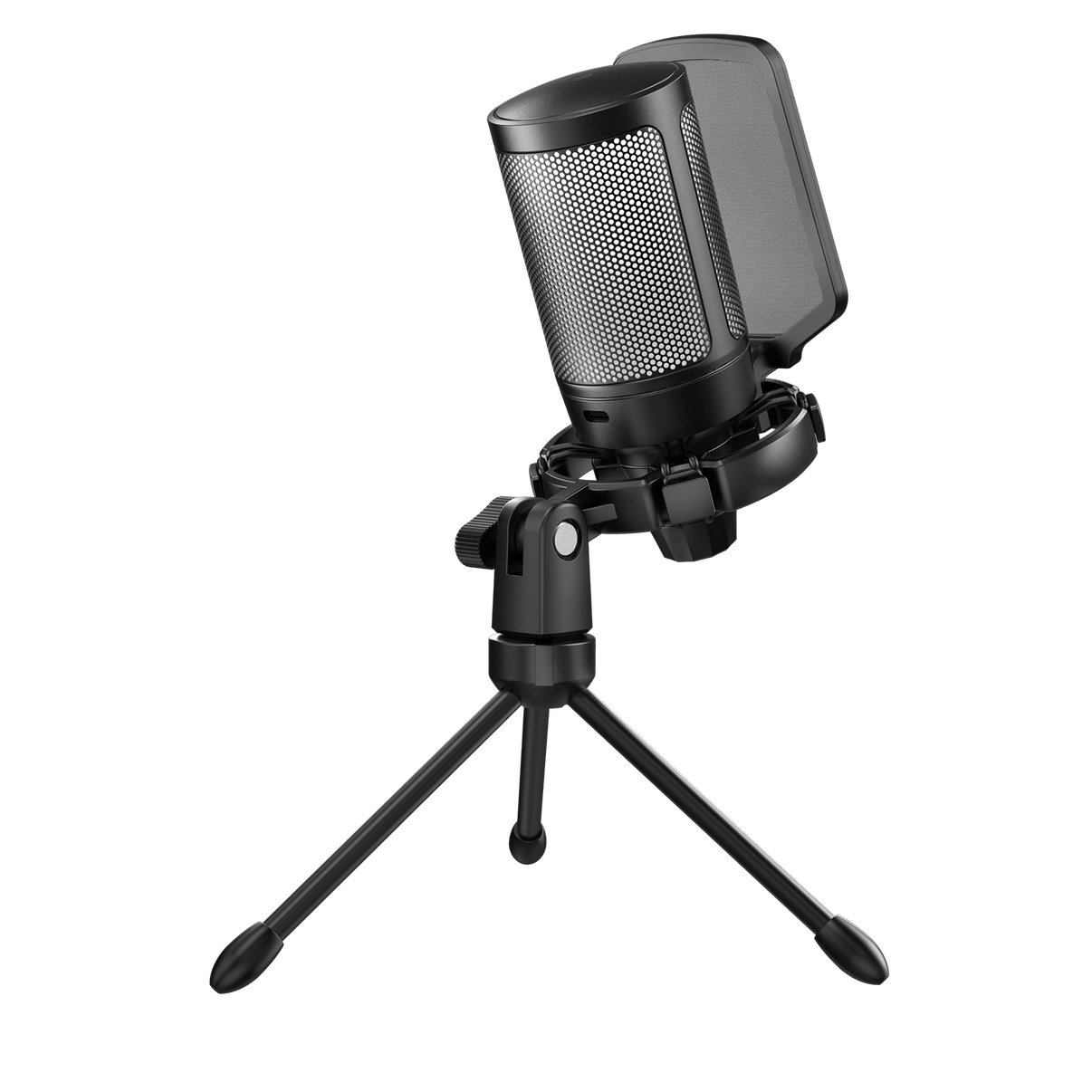 FIFINE AmpliGame A6V USB Condenser Microphone with RGB – FIFINE Official