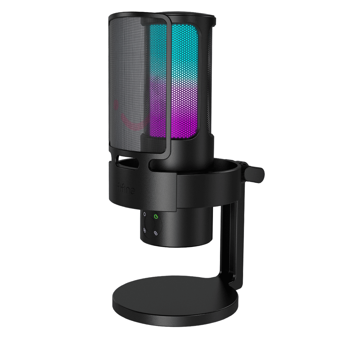 FIFINE AmpliGame A8Plus USB Condenser Micrphone with RGB – FIFINE Official