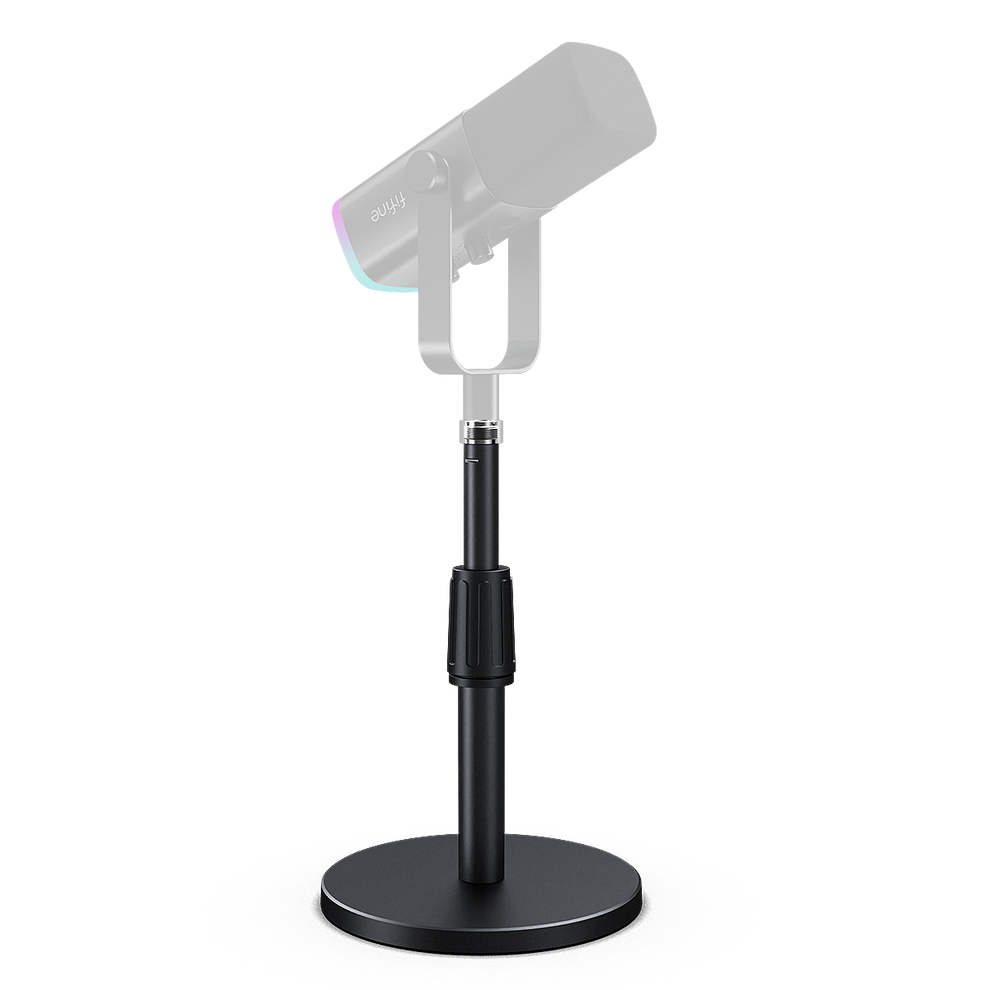 FIFINE BS1 Desktop Microphone Stand with Telescope Tube – FIFINE Official