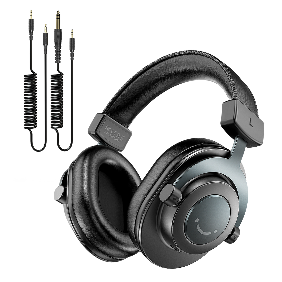 FIFINE H8 3.5mm/6.35mm Studio Headphone with Retractable Wire – FIFINE ...