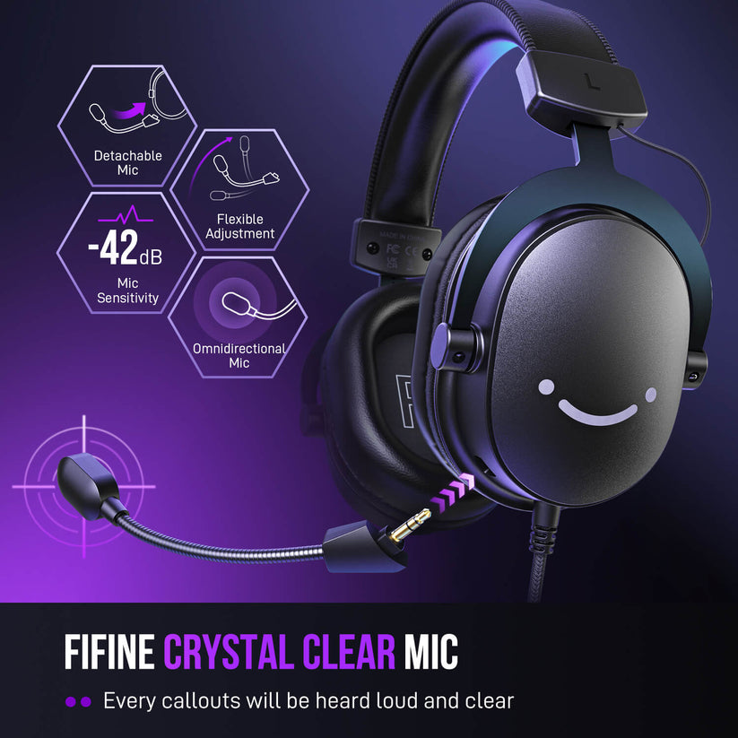 FIFINE AmpliGame H9 USB Gaming Headset – FIFINE Official