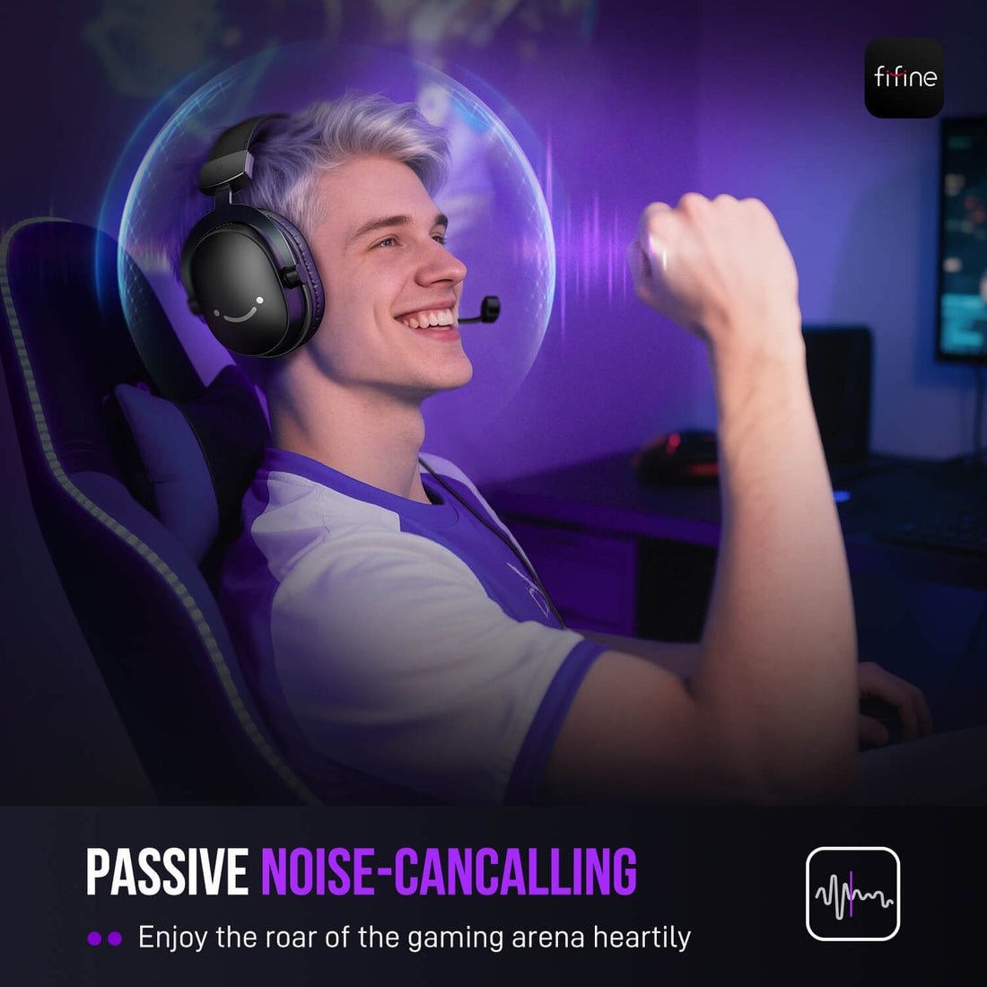 FIFINE AmpliGame H9 USB Gaming Headset – FIFINE Official