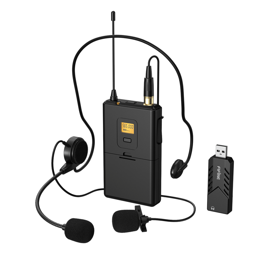 FIFINE Wireless Microphone Systems – FIFINE Official