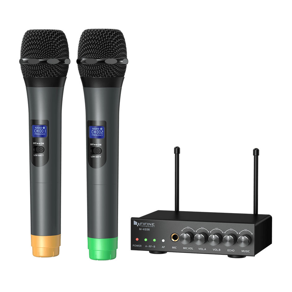 FIFINE Wireless Microphone Systems – FIFINE Official