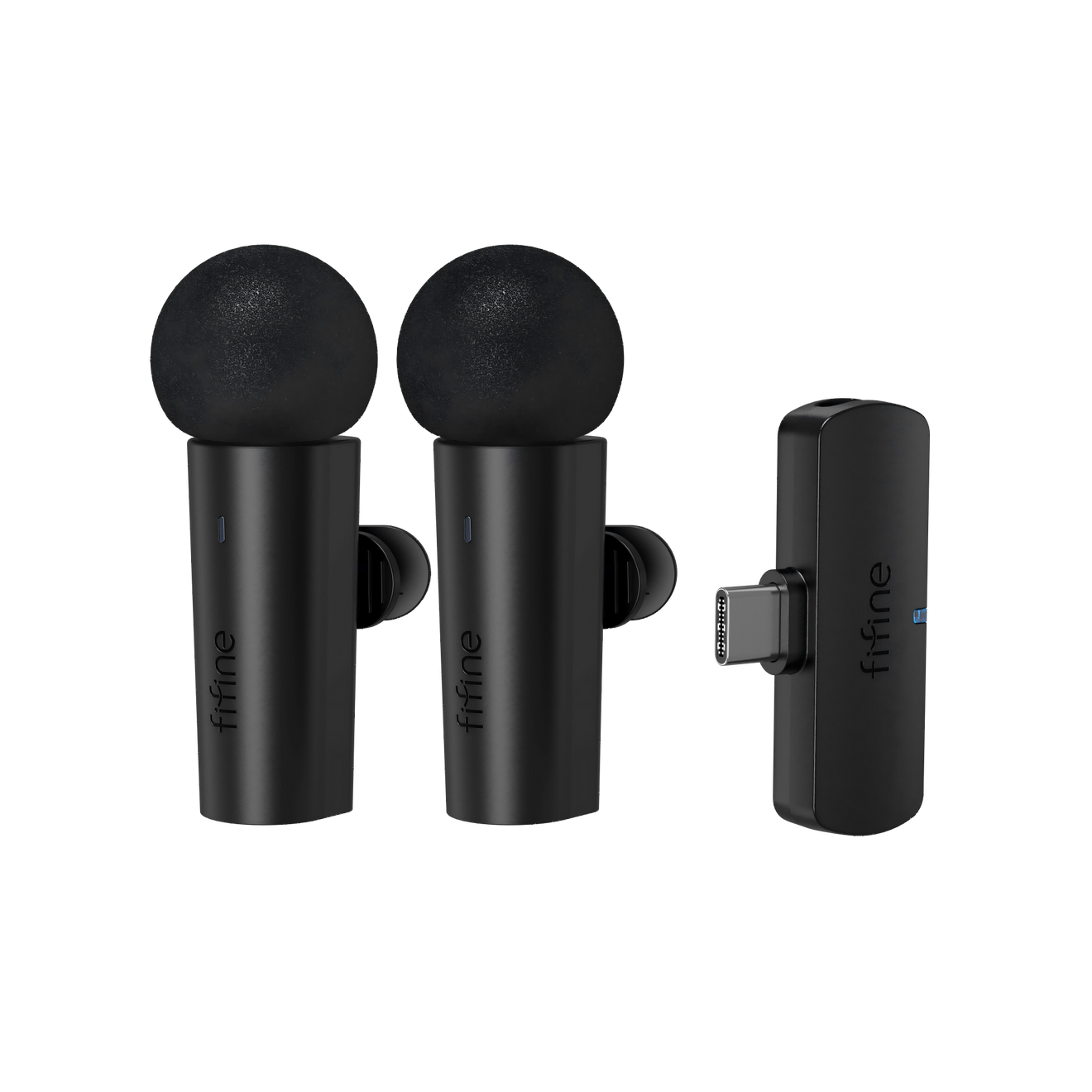FIFINE M8 Dual Wireless Lapel Microphones – FIFINE Official