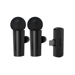 FIFINE M8 Dual Wireless Lapel Microphones – FIFINE Official