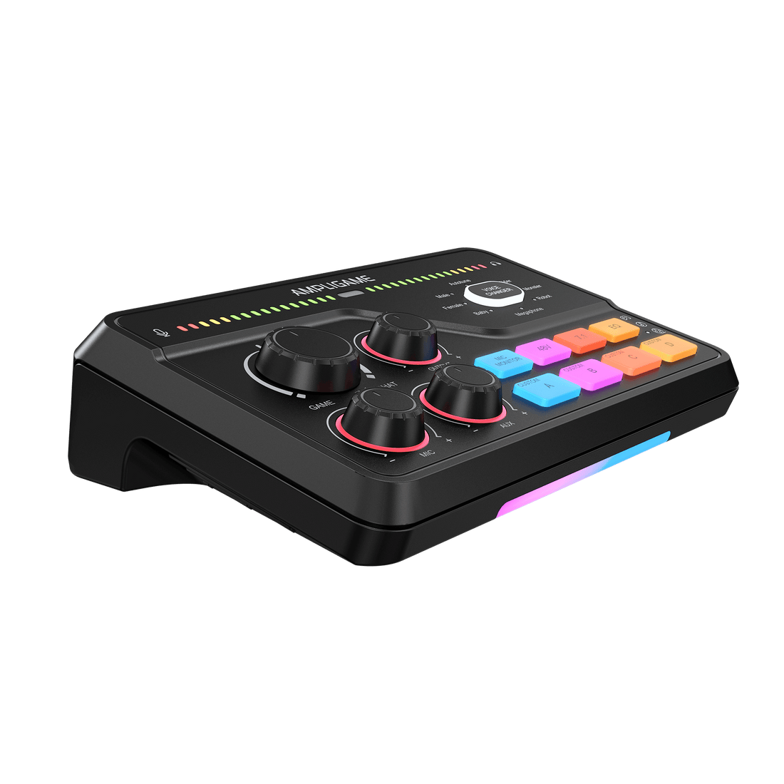 FIFINE AmpliGame SC8 Gaming Audio Mixer with RGB – FIFINE Official