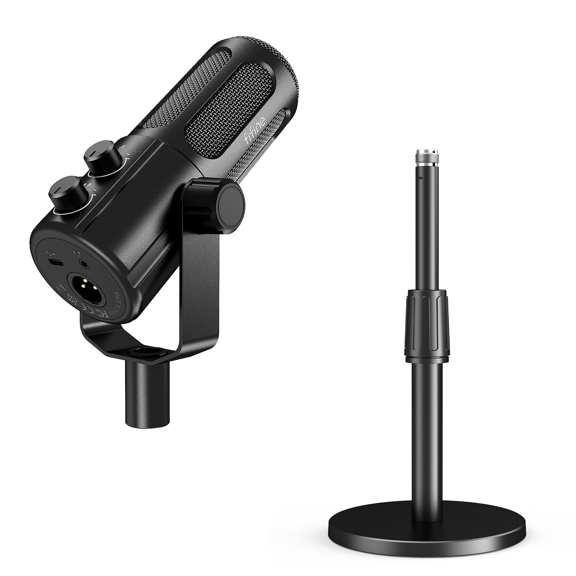 FIFINE Podcast Bunde: Tank6 Microphone + BS1 Desktop Mic Stand – FIFINE ...