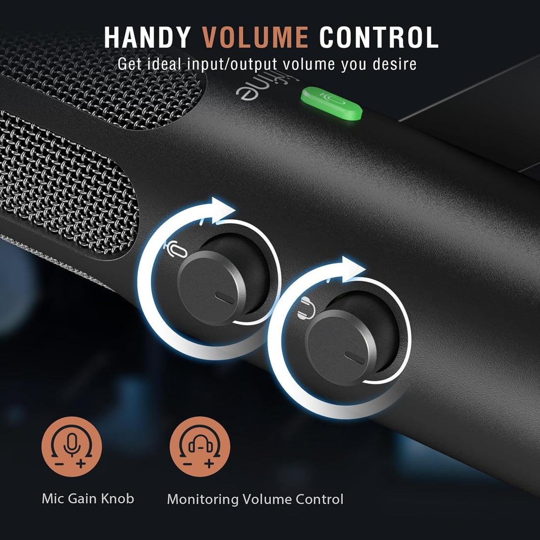 FIFINE AmpliTank Tank3 USB/XLR Dynamic Microphone – FIFINE Official