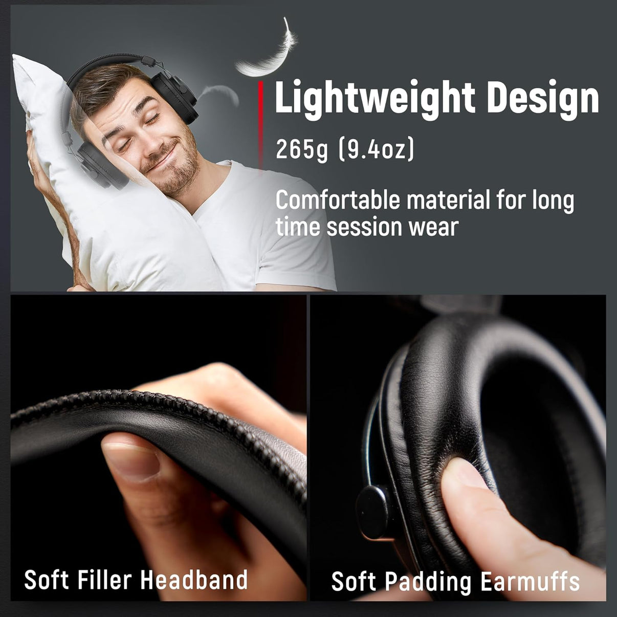 FIFINE H8 3.5mm/6.35mm Studio Headphone with Retractable Wire – FIFINE ...