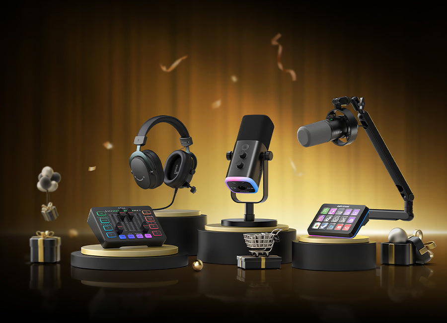 Black Friday Deals 2025: Up to 30% OFF Microphones – FIFINE Official